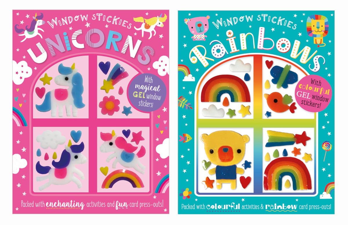 Window Stickies Unicorns and Rainbow – Workingdeals