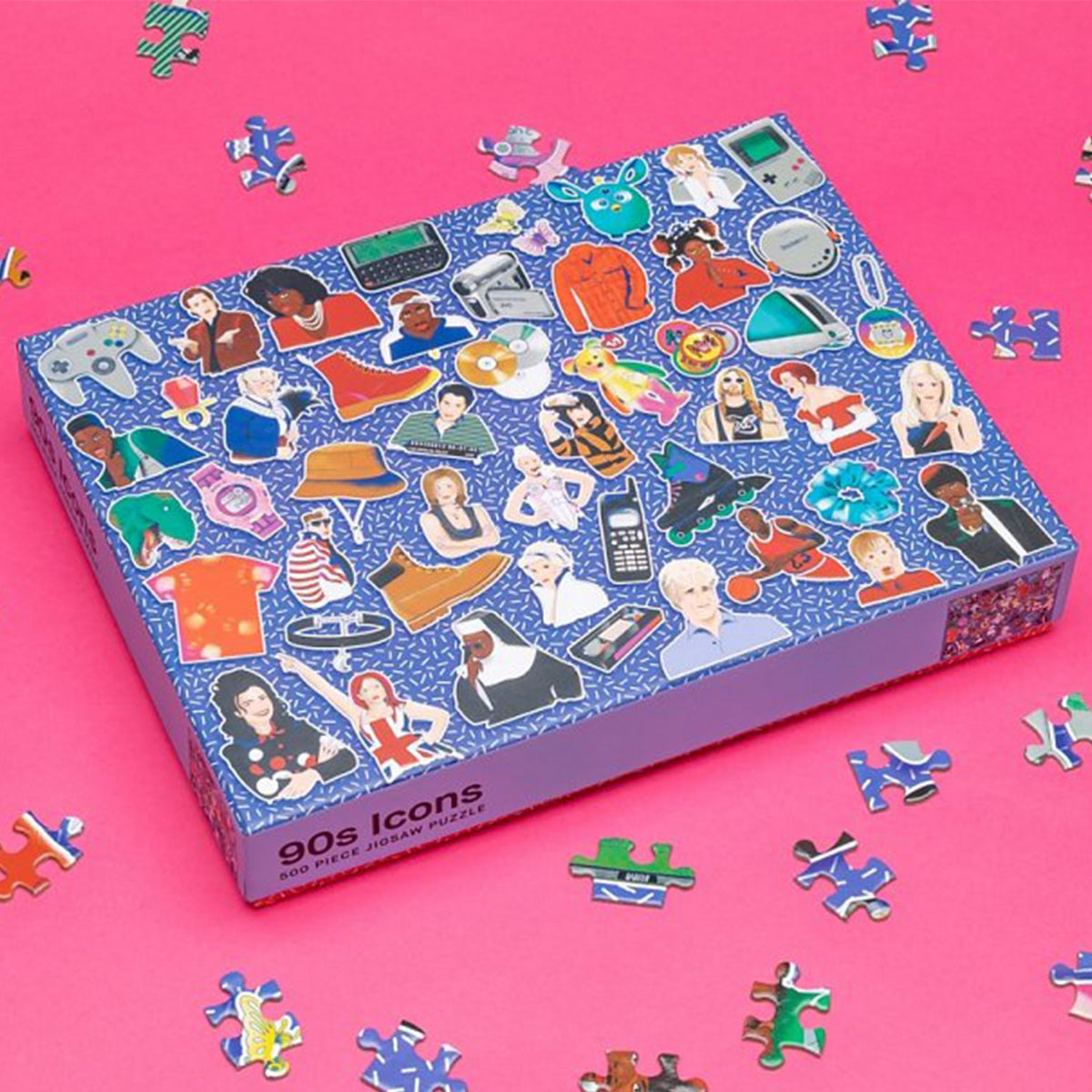 90s Icons : 500-Piece Jigsaw Puzzle – Workingdeals
