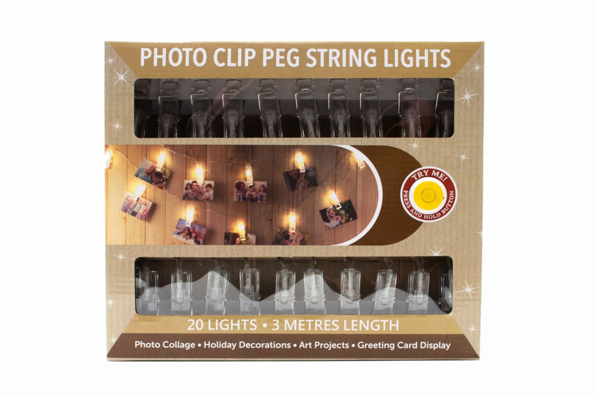 Photo Clip Peg String Lights – Workingdeals