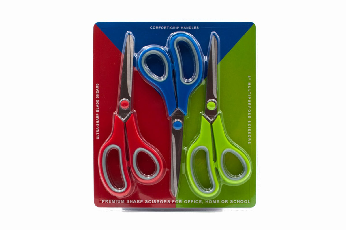 Multi Purpose Scissors 3-Pack – Workingdeals